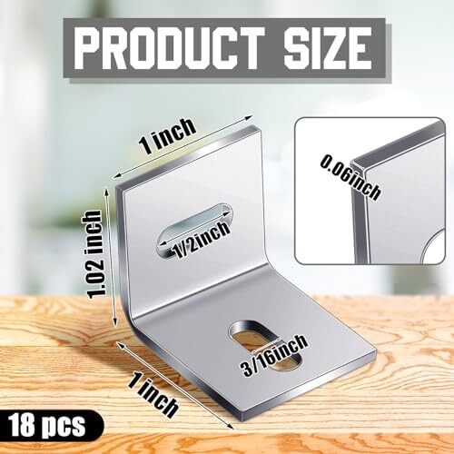 Heavy Duty Wood Table Top Expansion Bracket Steel Z Clips Fastener ...