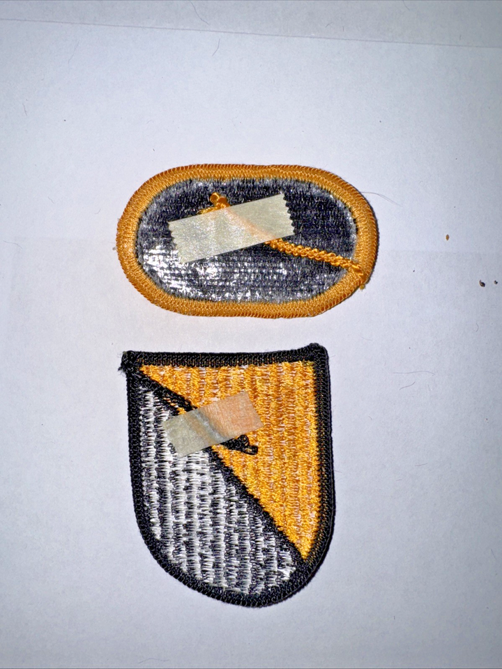 Ranger Training Brigade Beret Flash & Oval Patches | eBay