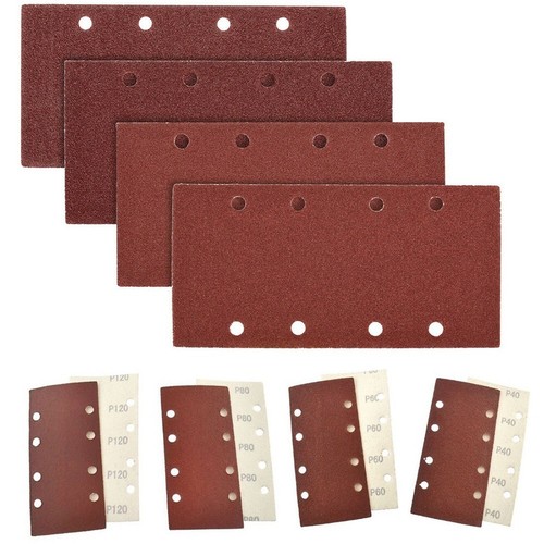 Assorted Grit Sandpaper Pack 20pcs 93x185mm Essential for Wood ...