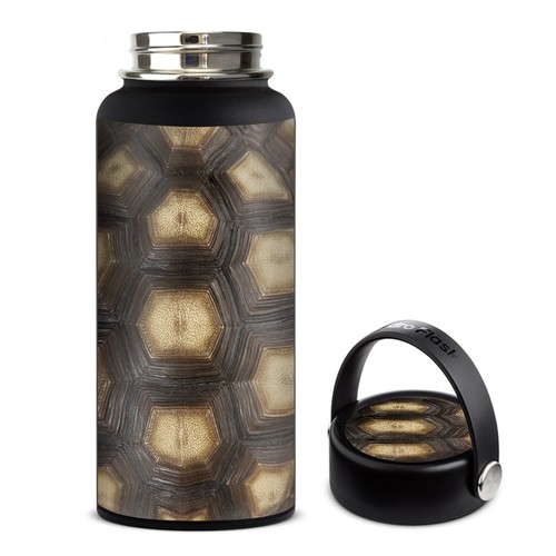 Skin Decal for Hydro Flask 32oz Wide Mouth / turtle shell sea desert ...