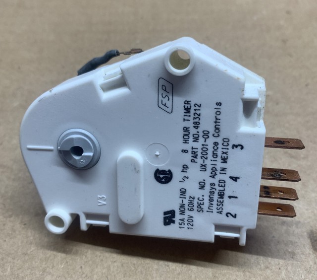 Whirlpool W10822278 Refrigerator Defrost Timer OEM for sale online | eBay