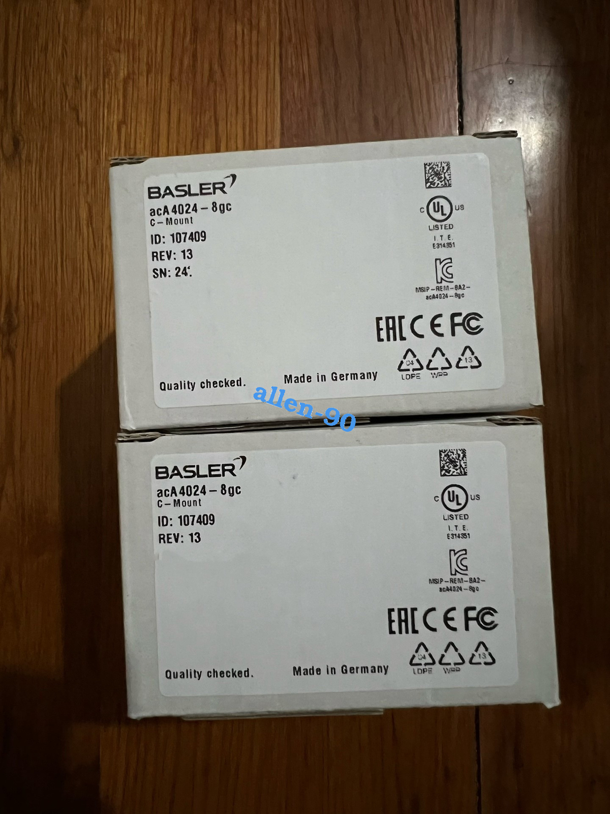 acA4024-8gc basler Industrial camera Brand New Fast shipping via DHL or ...