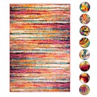 Modern Rug Contemporary Area Rugs Multi Geometric Swirls Lines Abstract ...