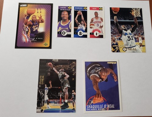 ⚡Shaquille O'NEAL Orlando Magic #32 "🏀1994-96-03 TSC Fleer Victory UD⭐5 ...