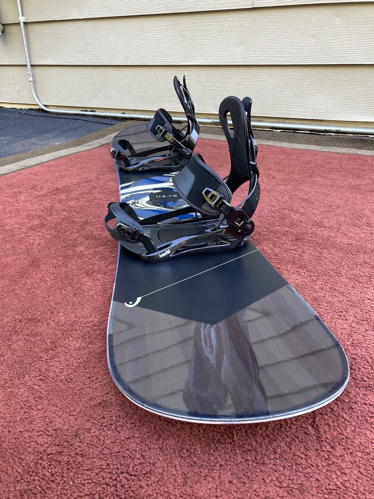 HEAD RUSH SNOWBOARD 159 cm + Head RX One XL Binding (NEW) | eBay