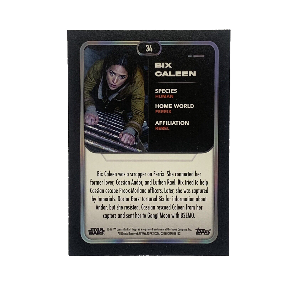 2023 Topps Star Wars Flagship Card #34 Bix Caleen | eBay