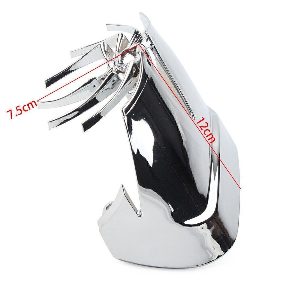 Spider Rear Tail Light Cover Chrome for Harley Dyna Electra Glide 1973 ...