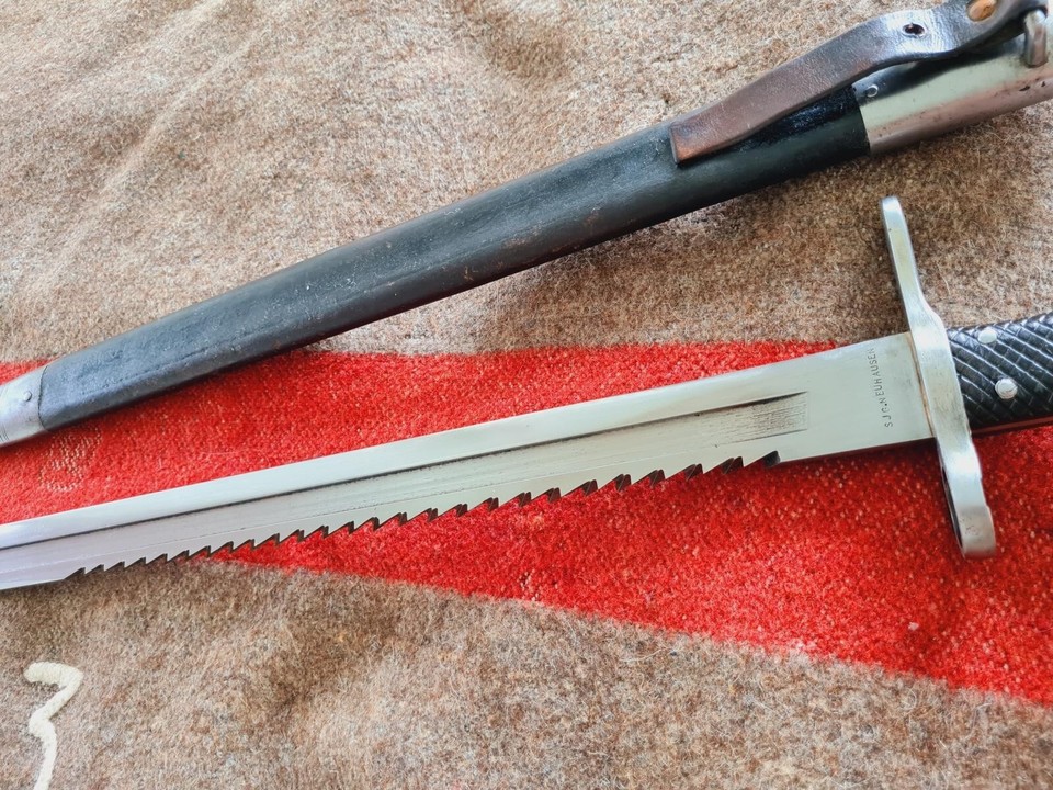 Swiss Vetterli Short Sword Sawback Bayonet M1878 (Q7) | eBay