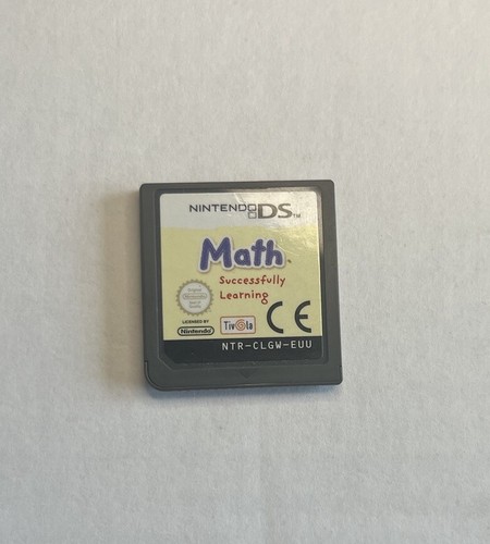 Successfully Learning Math Mathematik Nintendo DS Spiel Modul NDS | eBay.de