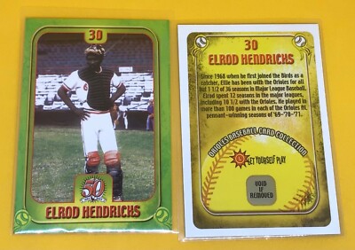 2004 Maryland Lottery Baltimore Orioles 50th anniversary Elrod ...