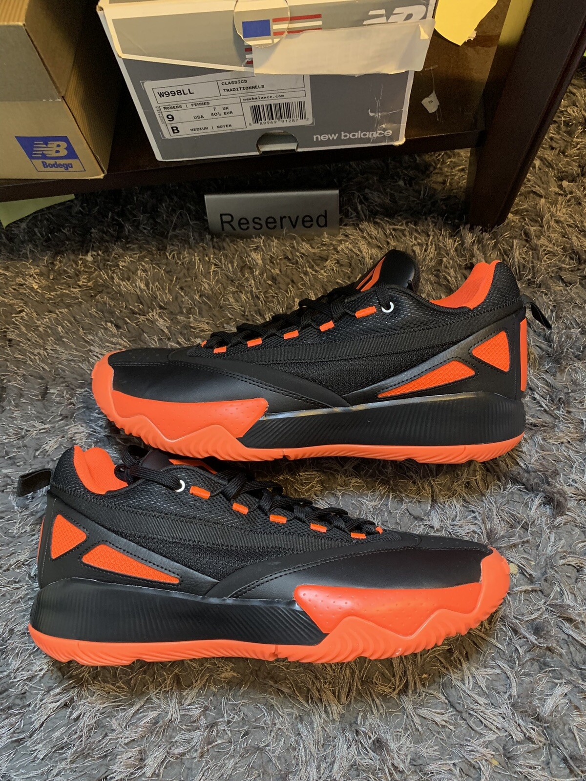 adidas Dame Certified 2 Low Lillard Black Red Mens 13 Basketball Shoes ...