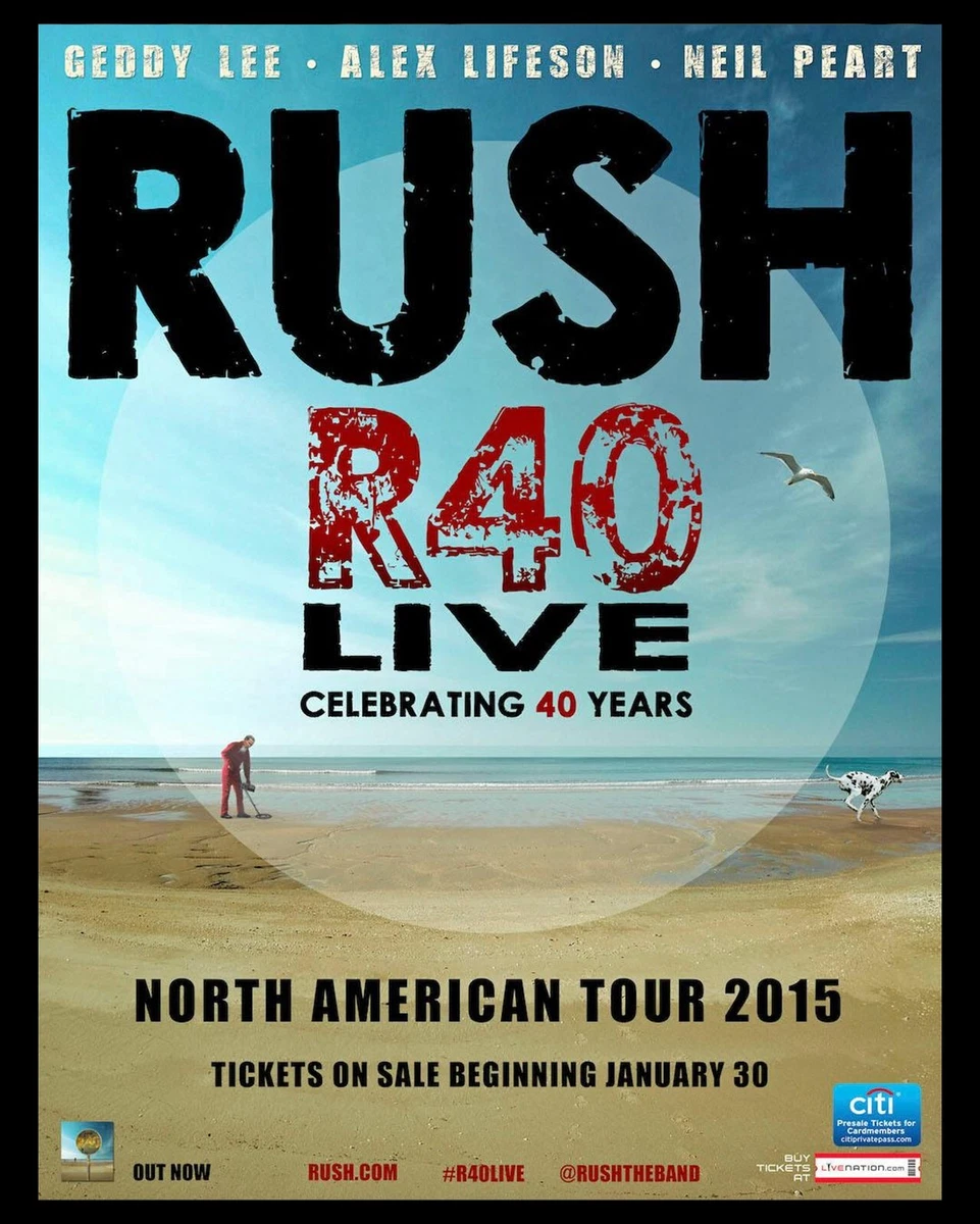 Rush Concert Poster