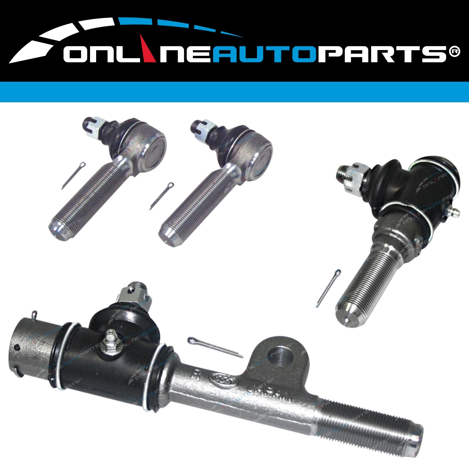 555 Japan Steering Tie Rod Relay End Kit for 76 78 79 FZJ78 HZJ78 FZJ79 ...