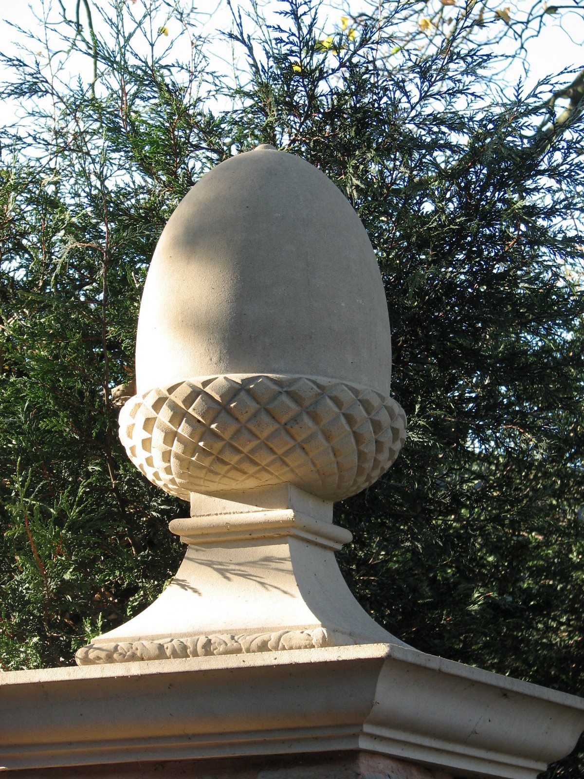 Decorative Gate Pillar Pier Cap Balls / Spheres / Finials by Acanthus ...