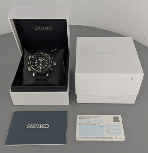 (Pa2) Seiko Solar Prospex Arnie SNJ025P1 H851-00A0 200M WR Mens Watch ...