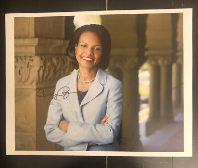 CONDOLEEZZA RICE Autographed Signed Photograph | eBay