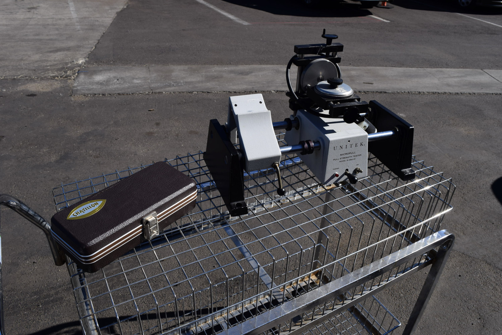 UNITEK Miyachi MICROPULL 6-092-01 PULL STRENGTH TESTER Chatillon GAUGE ...