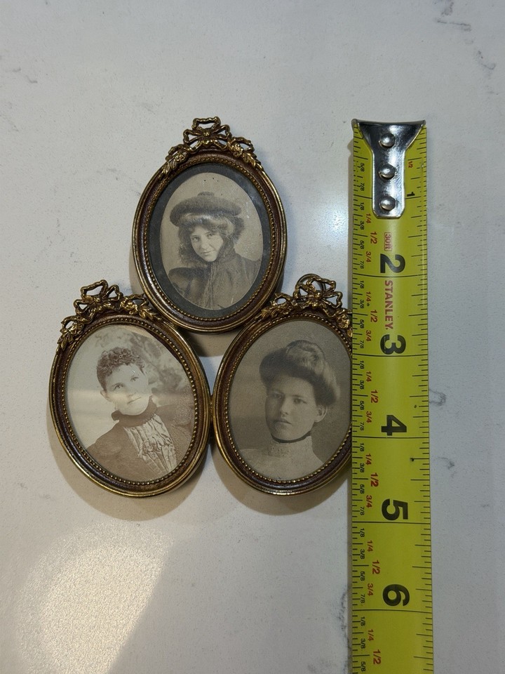 Antique Triple French Bronze Picture Frame | eBay