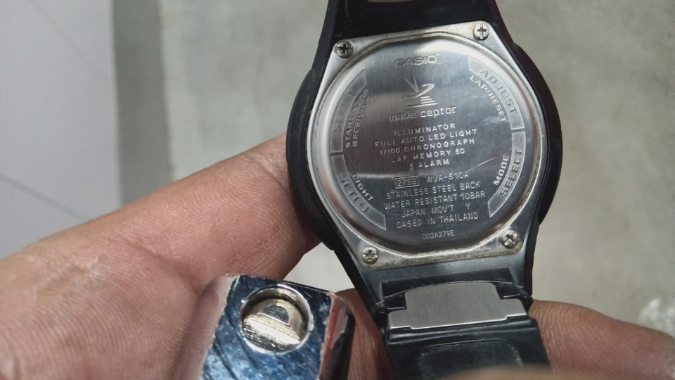 Casio Wave Ceptor TOUGH SOLAR Stainless Steel analog & Digital, 2762 ...
