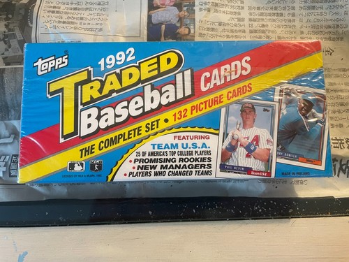 1992 Topps Traded Baseball Cards Complete Set Factory Sealed | eBay