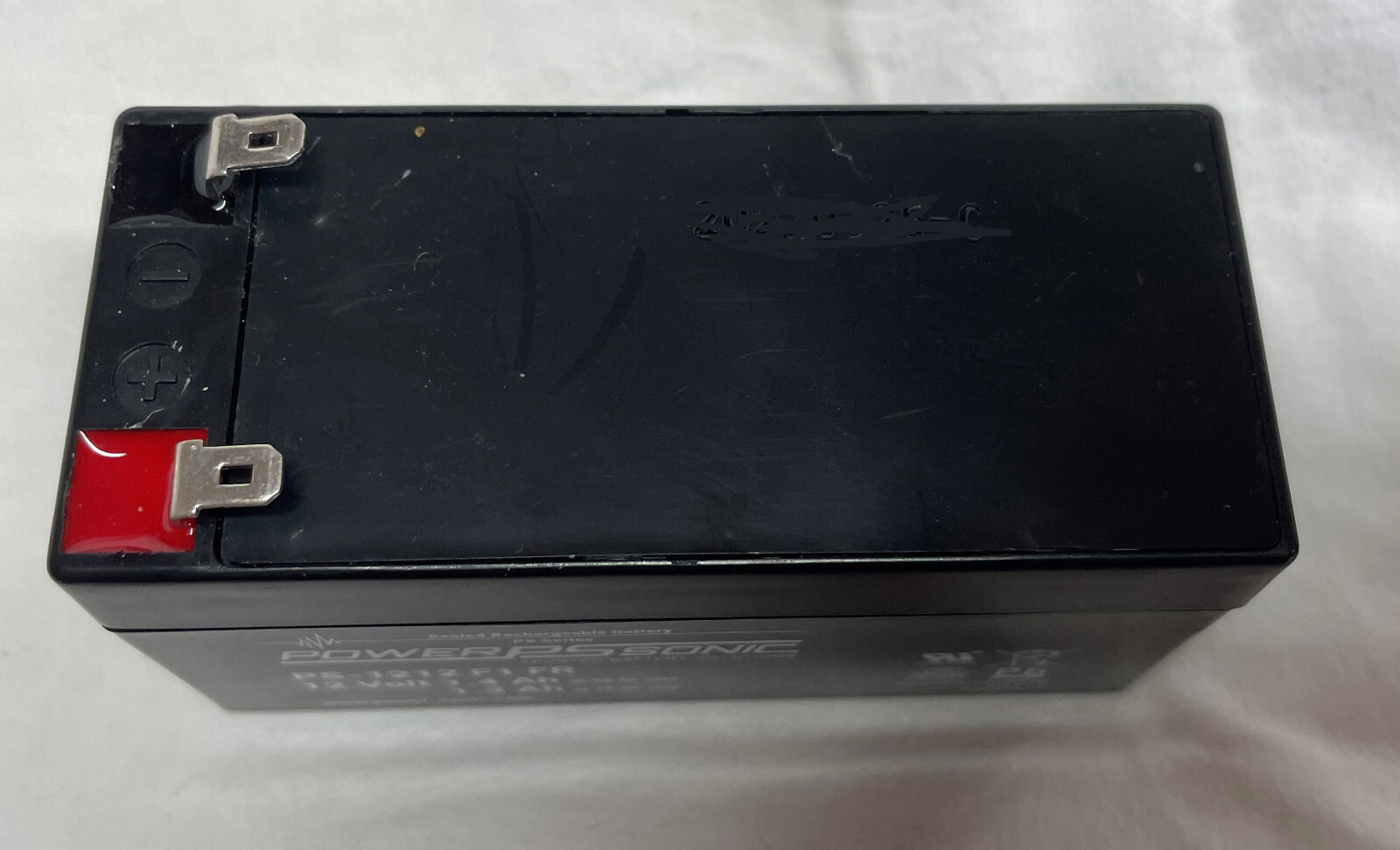 PS-1212 Power-Sonic 12 volt 1.2Ah Rechargeable lead acid 12V PS1212 ...