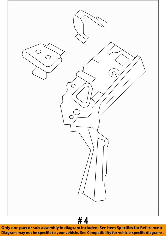 MAZDA OEM 17-18 CX-5 Radiator Support-Side Panel Right KB7W53140 | eBay