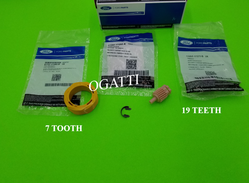 FORD OEM TRANSMISSION SPEEDOMETER DRIVEN GEAR KIT E7TZ-17285-B CODZ ...