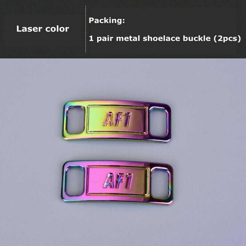AF1 Replacement Lace Locks Metal Custom Sneaker Tags Badge Air Force ...