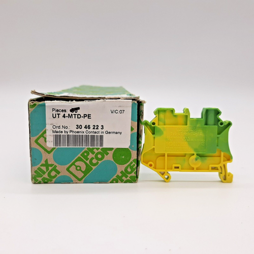 Phoenix Contact UT4-MTD-PE Terminal Block Box of 16 | eBay