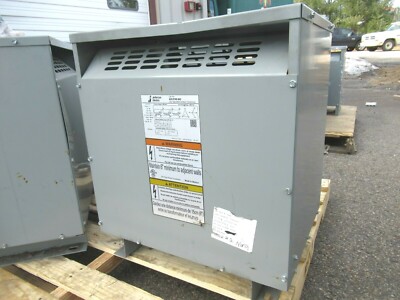 Jefferson 423-E100-362 Transformer 31 KVA 208X208/120V Isolation -T1698 ...