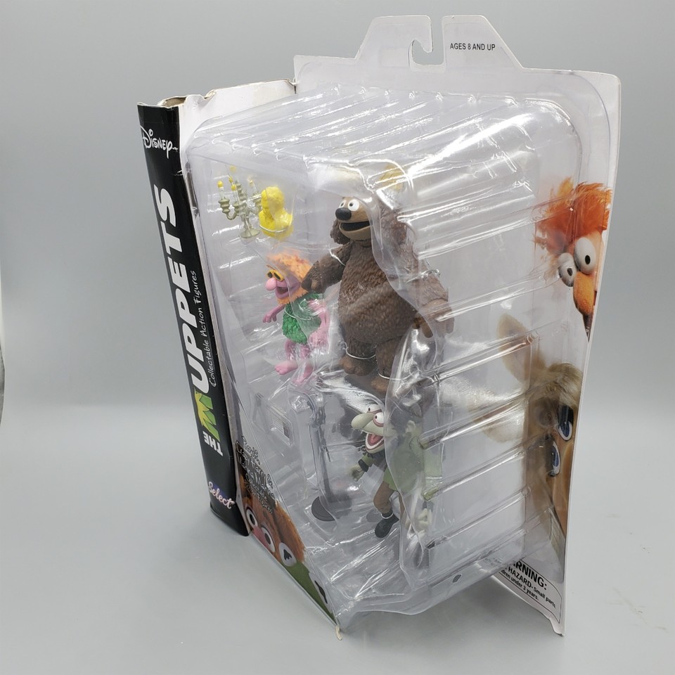 Muppets Rowlf Mahna Crazy Harry Action Figure Diamond Select Muppet ...