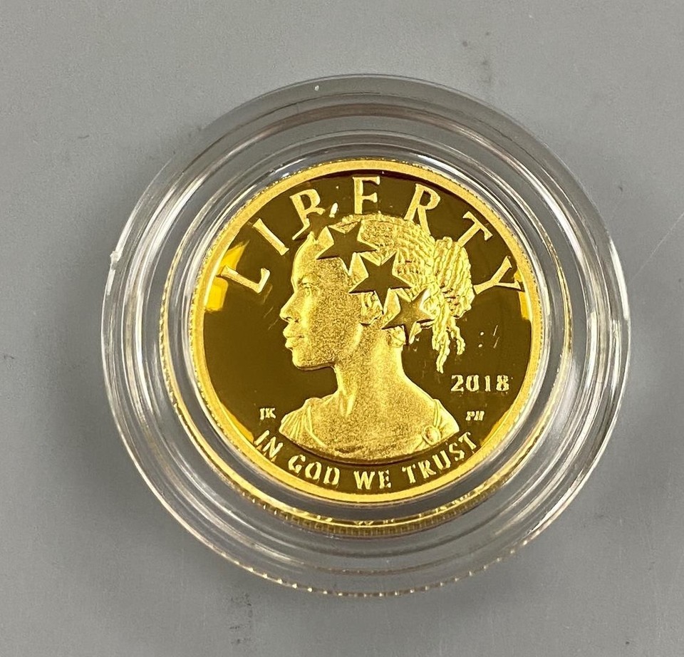 2018 W US Mint 1/10th ozt .9999 Gold Pf $10 American Liberty Coin w/ogp ...