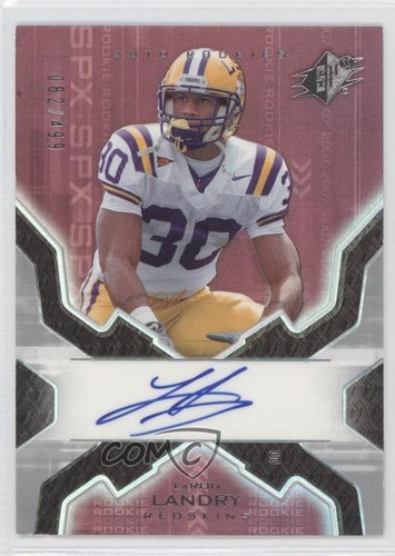 2007 SPx Auto Rookies /499 LaRon Landry #181 Rookie Auto RC | eBay