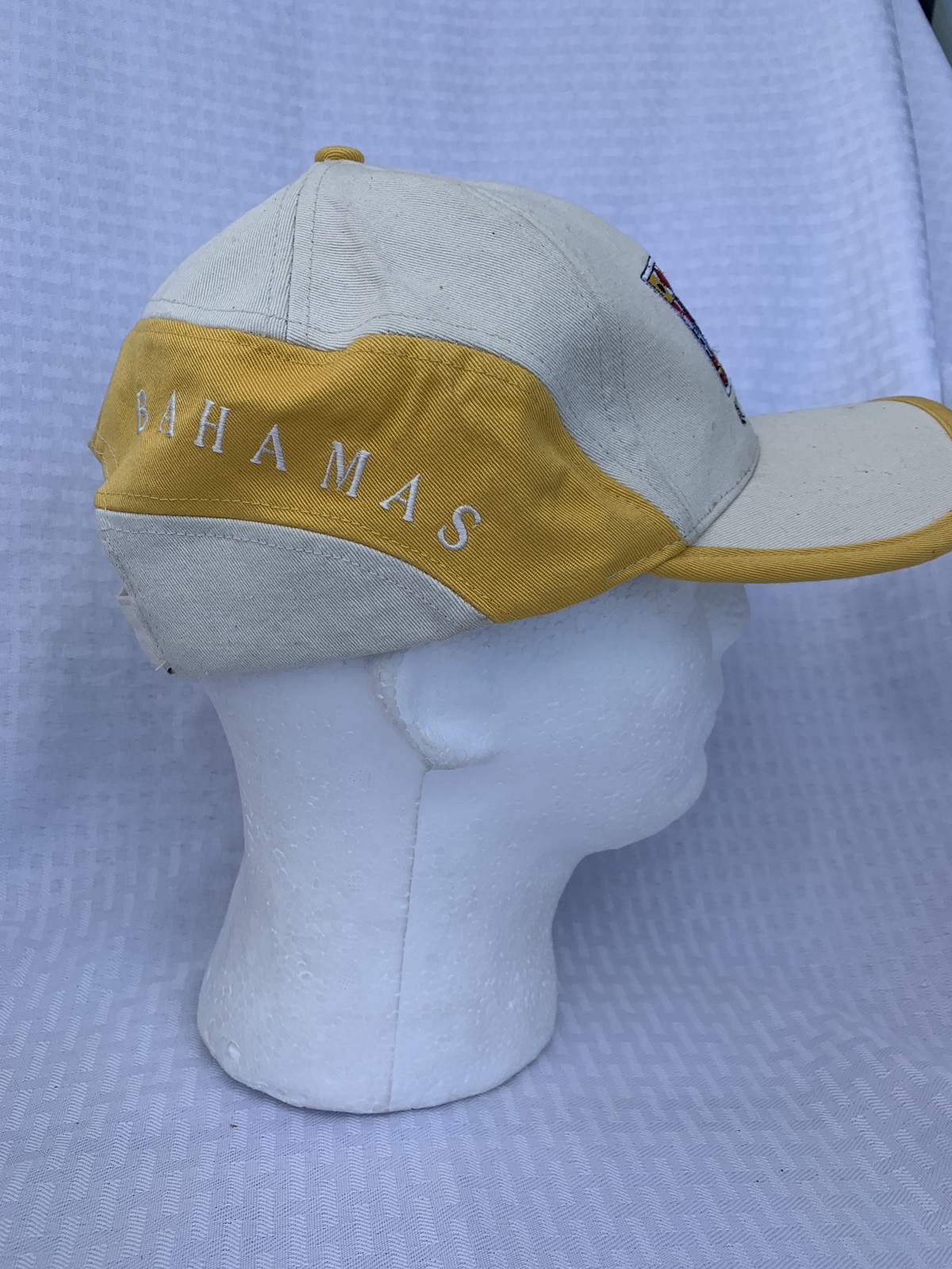 Vintage NASSAU BAHAMAS Islands Adjustable Cap Hat ~ … - Gem