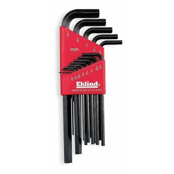Eklind 10222 22-Piece Combination Hex-L Key Set, Metric And Sae Color ...