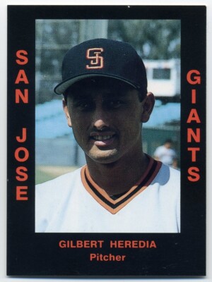 1988 Cal League Gil Heredia San Jose Giants | eBay