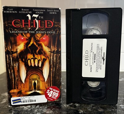 13th Child Legend of the Jersey Devil VHS Tape 2003 MTI Horror Movie (R ...