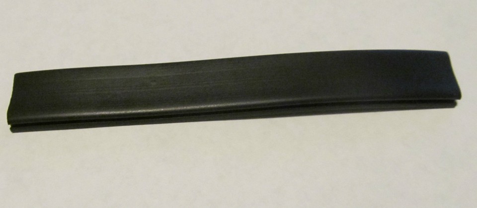 BLACK RV Boat 1/2" Vinyl Insert Window Trim Mold Flexible Screw Cover ...