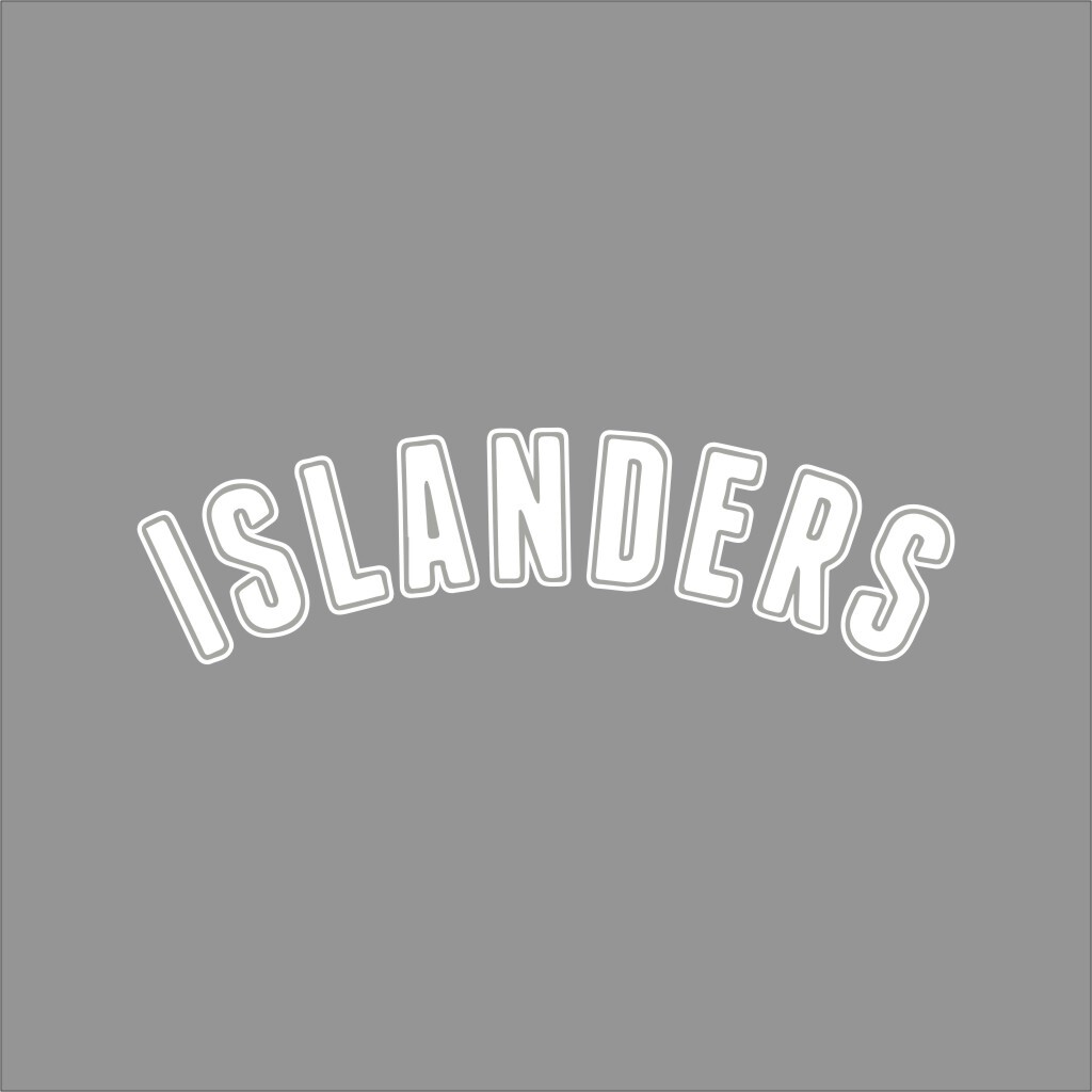 New York Islanders #4 NHL Team Logo 1 Color Vinyl Decal Sticker Car ...