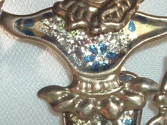 VINTAGE 1950s ARTICULATED GIRL BALLERINA DANCER BROOCH PIN | eBay