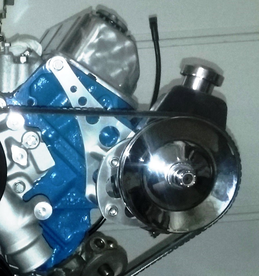 429-460 FORD POWER STEERING BRACKET KIT SAGINAW PUMP , C8VE, C9VE, DOVE ...