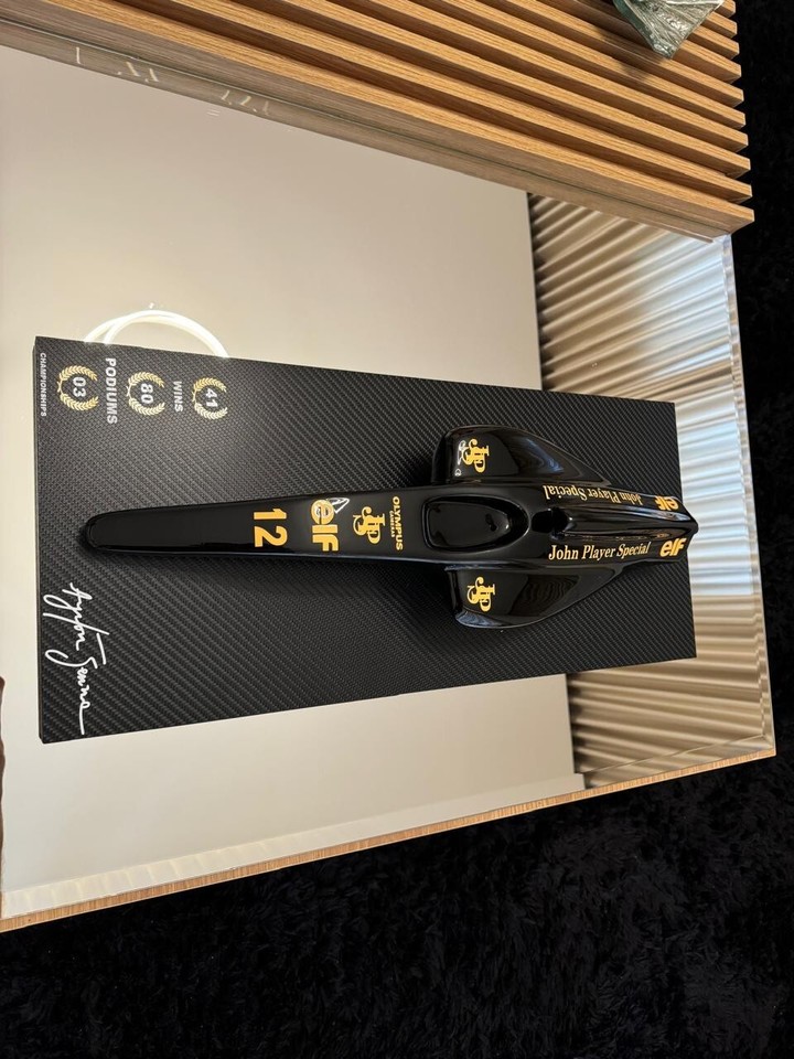 cockpit lotus 97t 1985 Car Nº 12 Formula 1 F1 | eBay