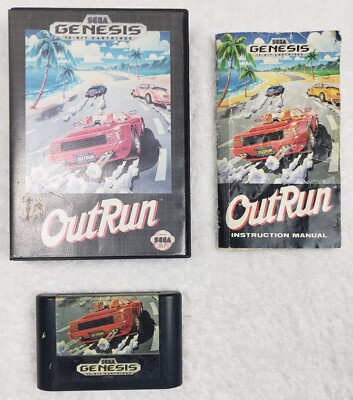 OutRun (Sega Genesis, 1991) COMPLETE 10086011258| eBay