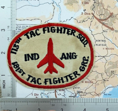 Patch , 113th TAC FIGHTER SQUADRON F-100 patch , tfs patch , t7-590 | eBay