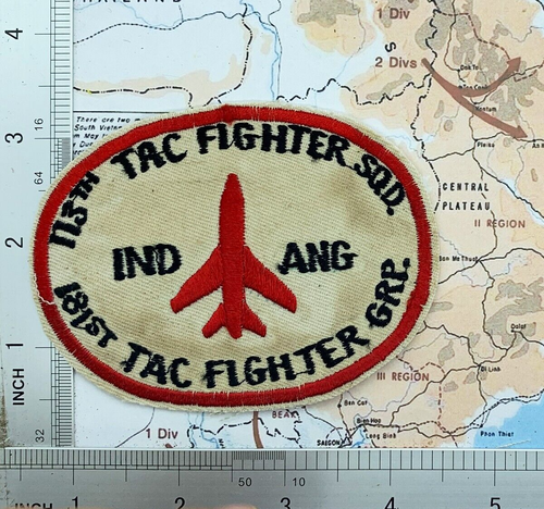 Patch , 113th TAC FIGHTER SQUADRON F-100 patch , tfs patch , t7-590 | eBay