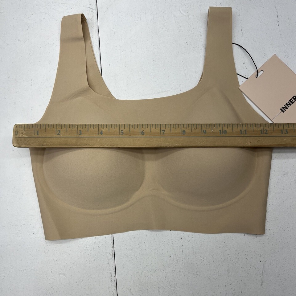 Inner Yes Nude ‘Unseen Disappearing Cup’ Spandex Bra Womens One Size | eBay