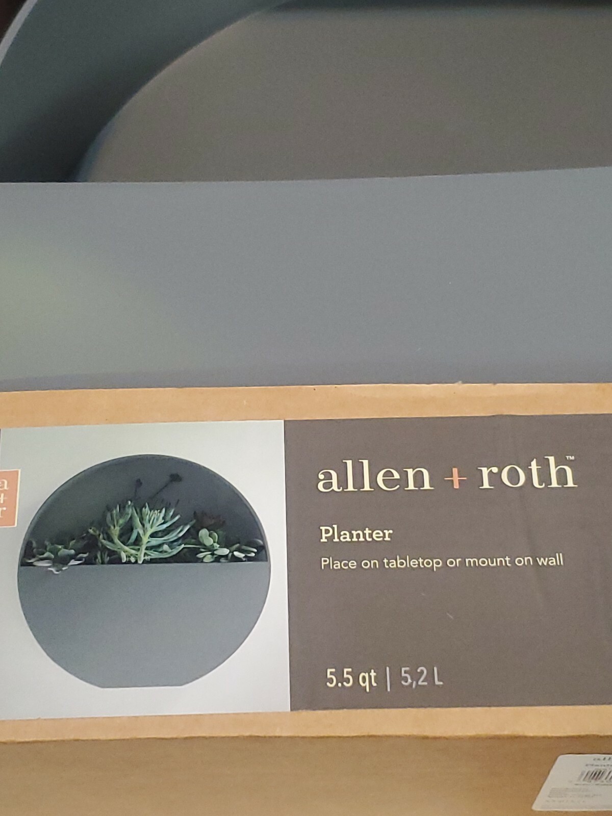 Allen + Roth Moon Planter, Jardine- Gray | eBay
