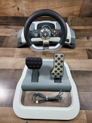 Microsoft Xbox 360 (WRW02) Wireless Racing Wheel With Force Feedback | eBay