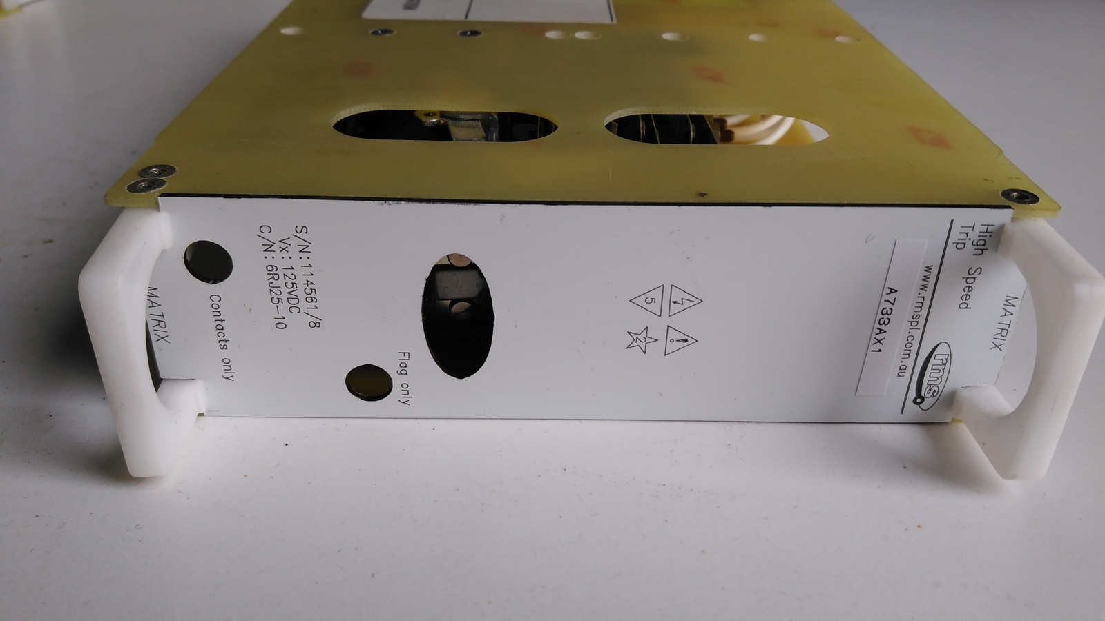 MATRIX, RMS, Used / 6RJ25-10 / High Speed Trip, 125VDC, 10M OR B ...