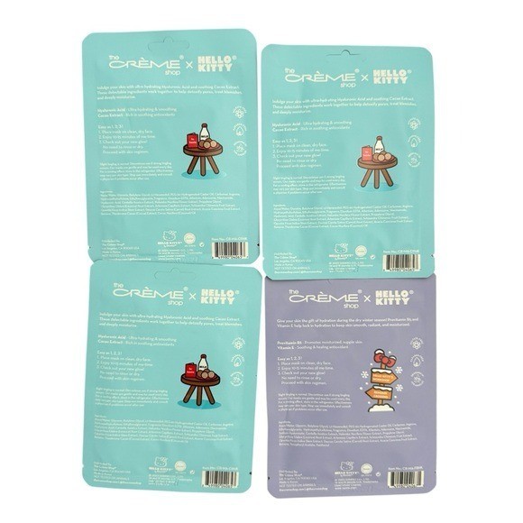 The Creme Shop x Hello Kitty 4 Infused Essence Sheet Mask | eBay